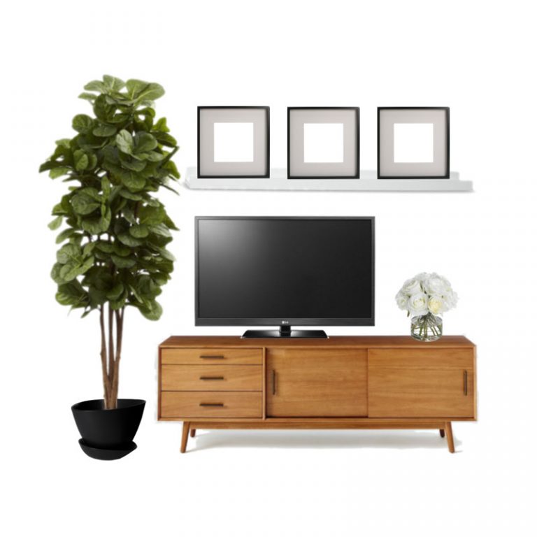 Media Console Styling - Hej Doll | Simple modern living by Jessica Doll.