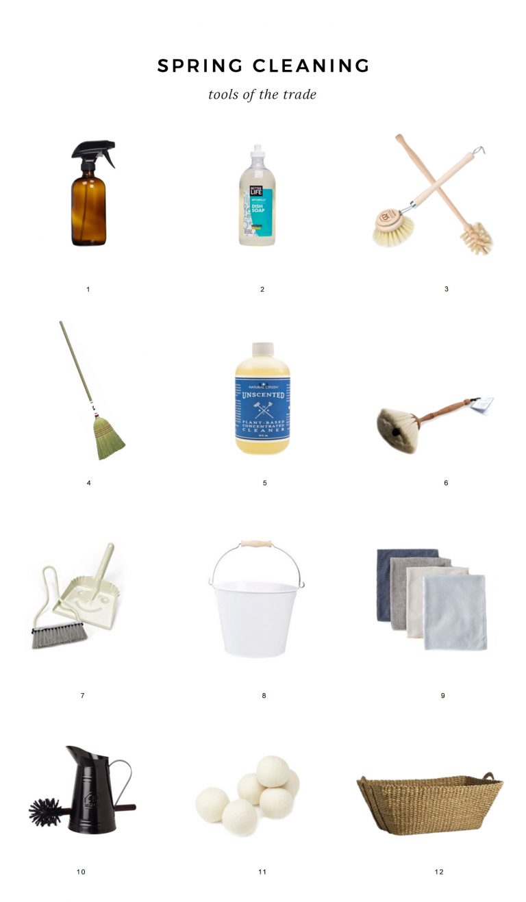 Pretty Spring Cleaning Tools - Hej Doll | Simple modern living by ...