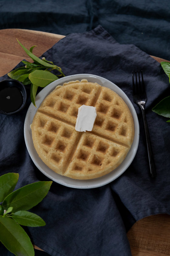 My Favorite Gluten-Free Lemon Waffles Recipe - Hej Doll | Simple modern ...