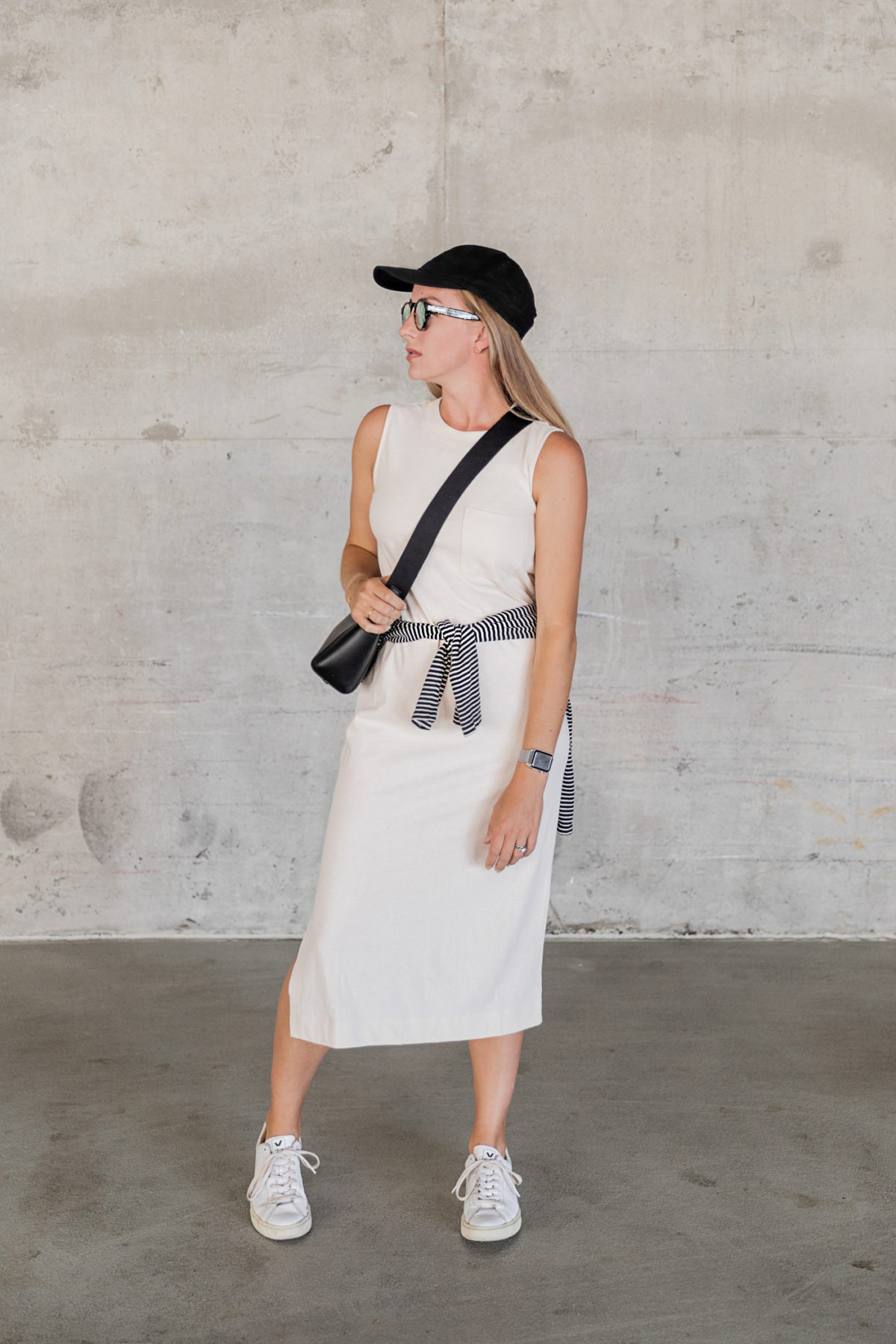 White Tank Dress 3 Ways - Hej Doll | Simple modern living by Jessica Doll.